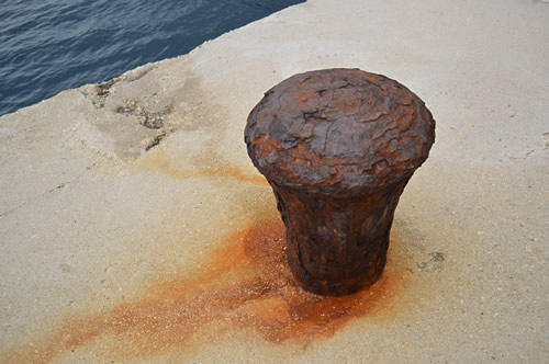 Here’s metal more attractive – with a patina of rust! | Go Hvar